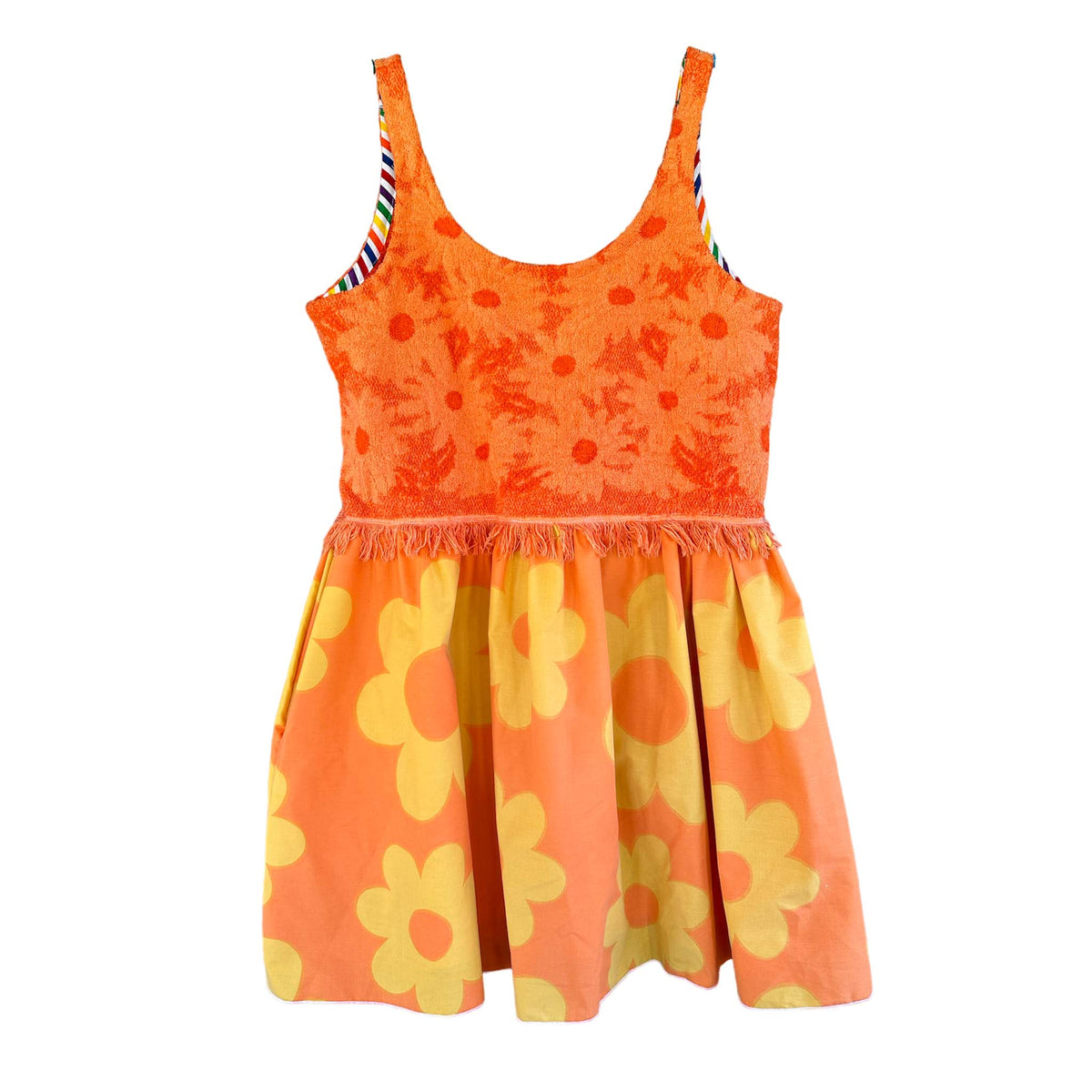 Terri Mini Dress (orange) – wewearcolor